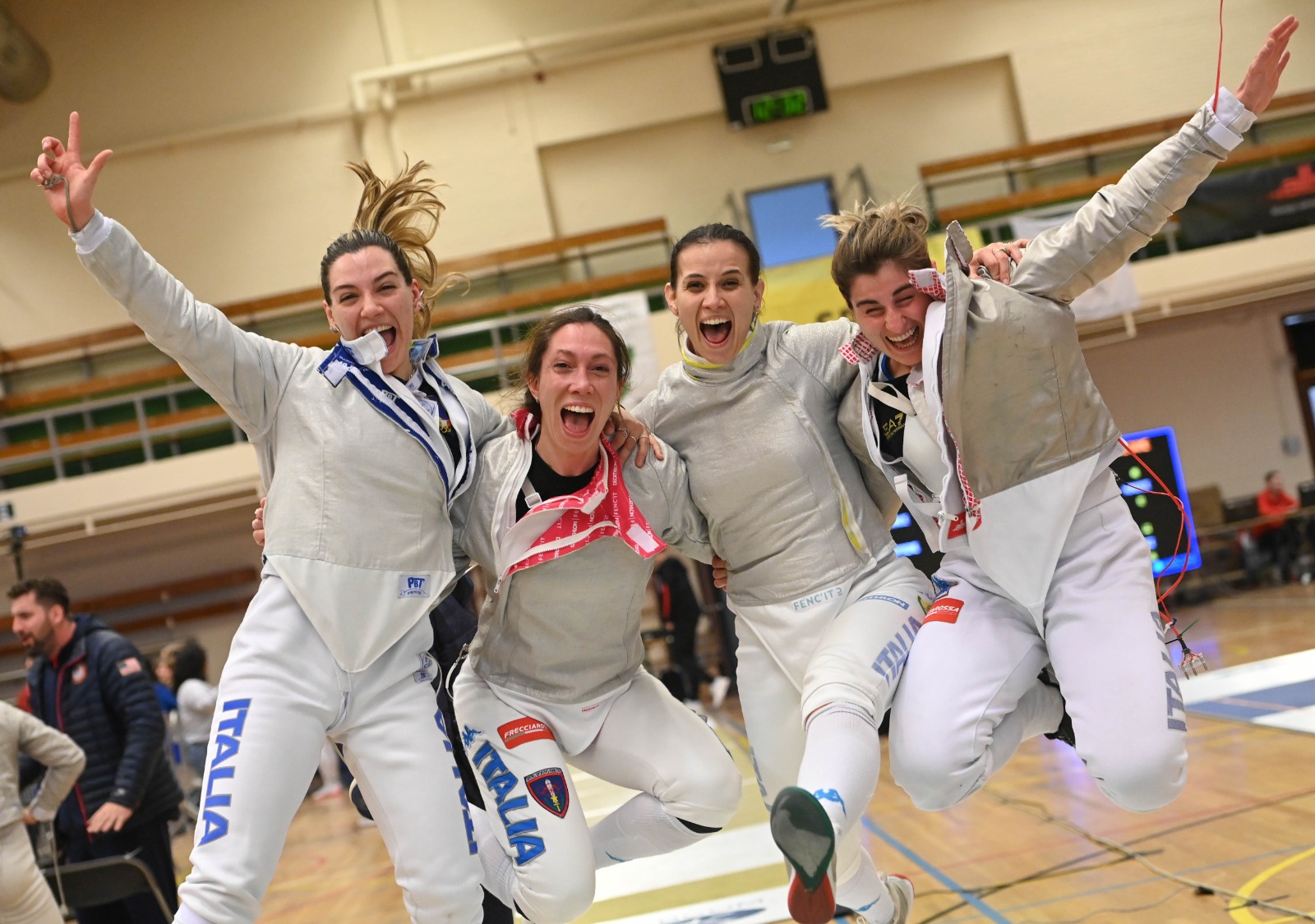 COPPA DEL MONDO DI SCIABOLA FEMMINILE - MICHELA BATTISTON E COMPAGNE ...